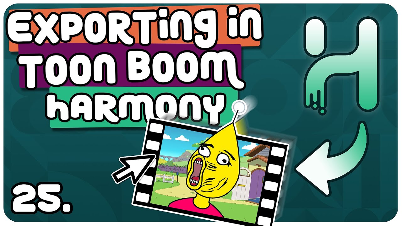 Exporting In Toon Boom Harmony Tutorial Part 25 Youtube
