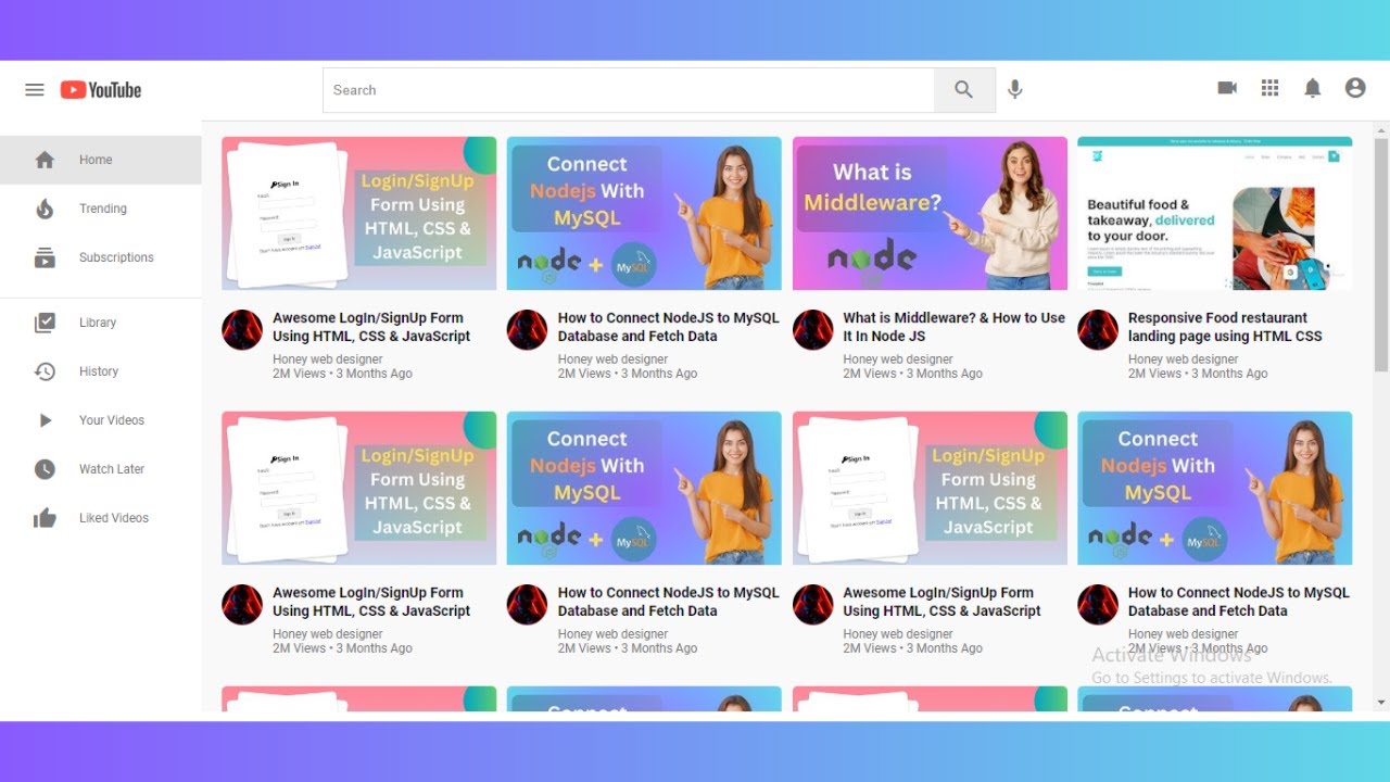 Clone Using Html Css Step By Step Youtube