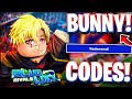 New All Working Bunny Update Codes For Blue Lock Rivals Roblox Blue ...