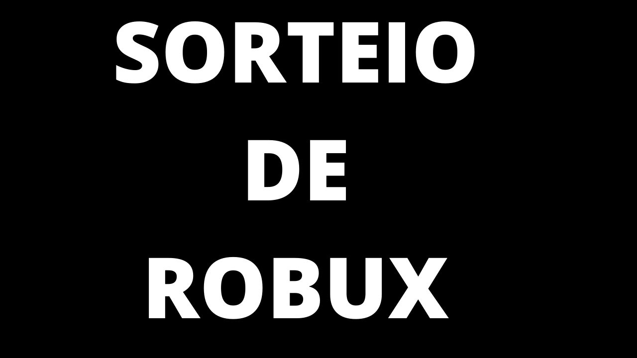 Resultado Do Sorteio De 50 Robux Youtube