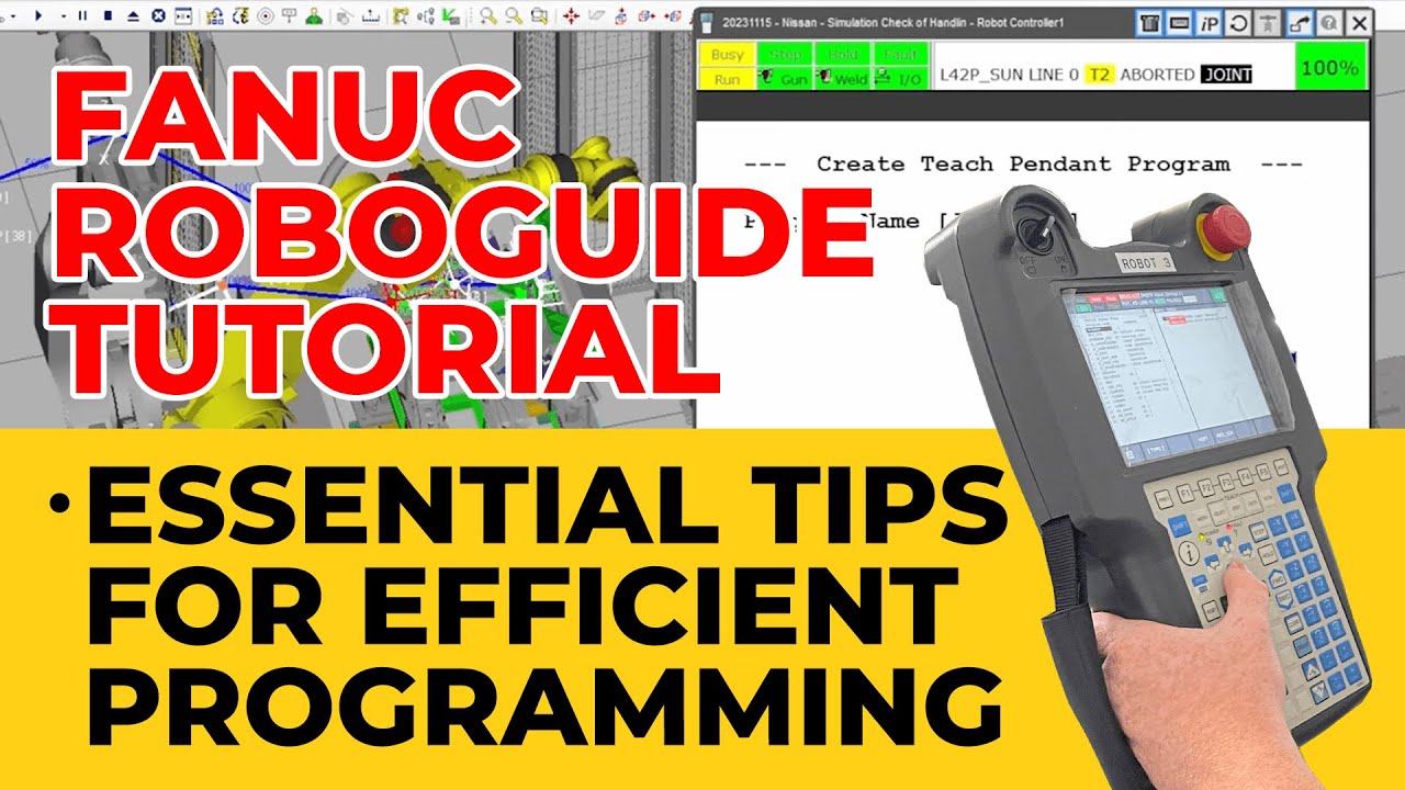Mastering Roboguide Essential Tips For Efficient Programming Youtube