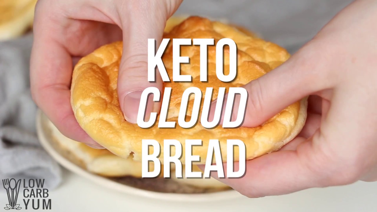 Low Carb Keto Cloud Bread Youtube