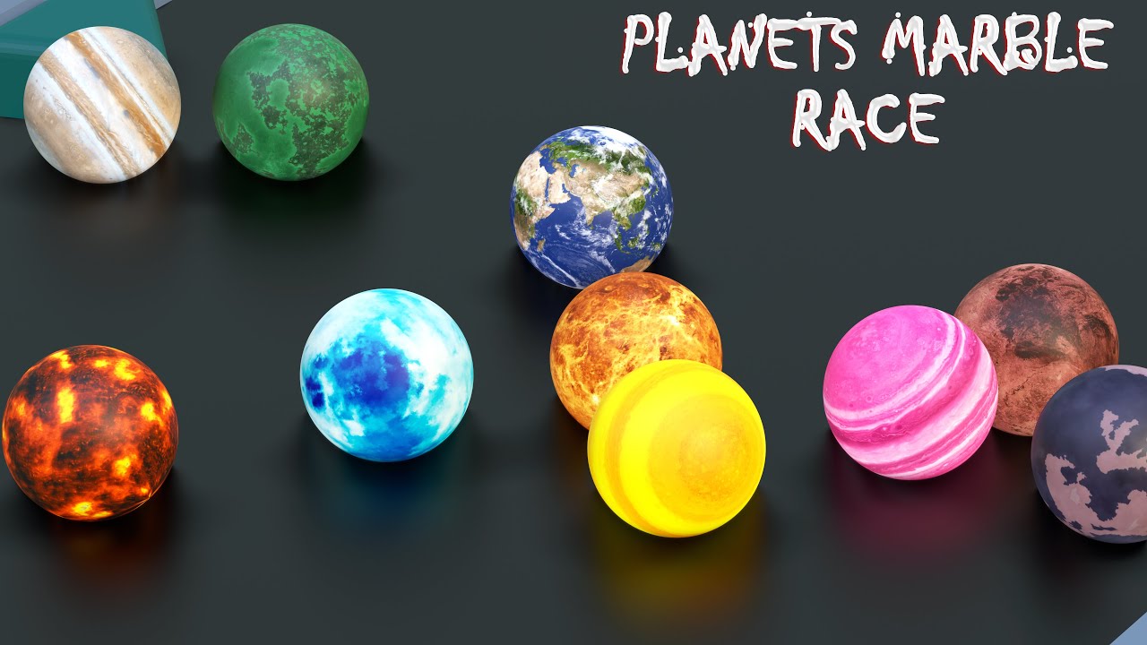 Planets Marble Race Season 3 Youtube
