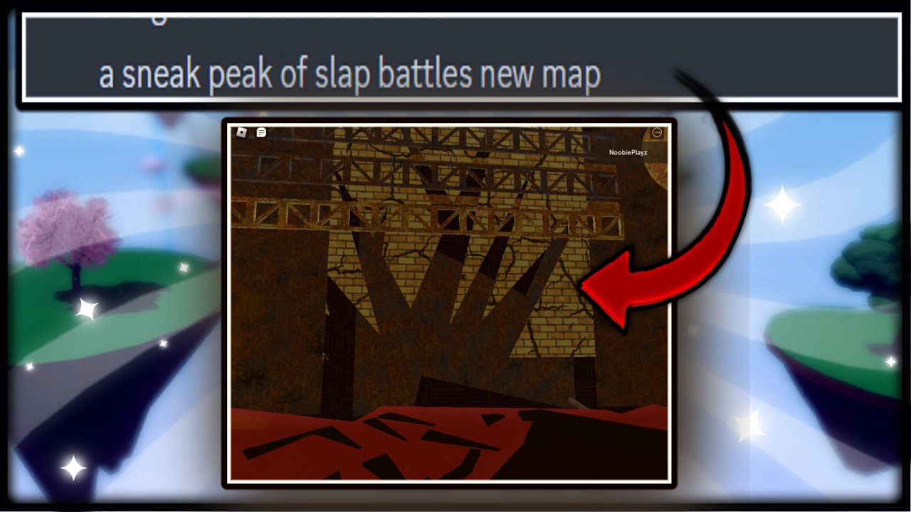 Slap Battles New Map Leaks Slap Battles Roblox Youtube