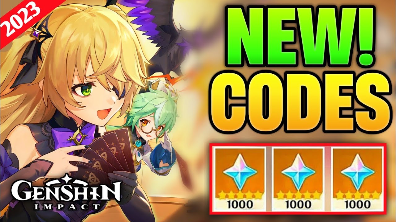 New Genshin Impact Codes January 2023 Genshin Impact Redeem Codes