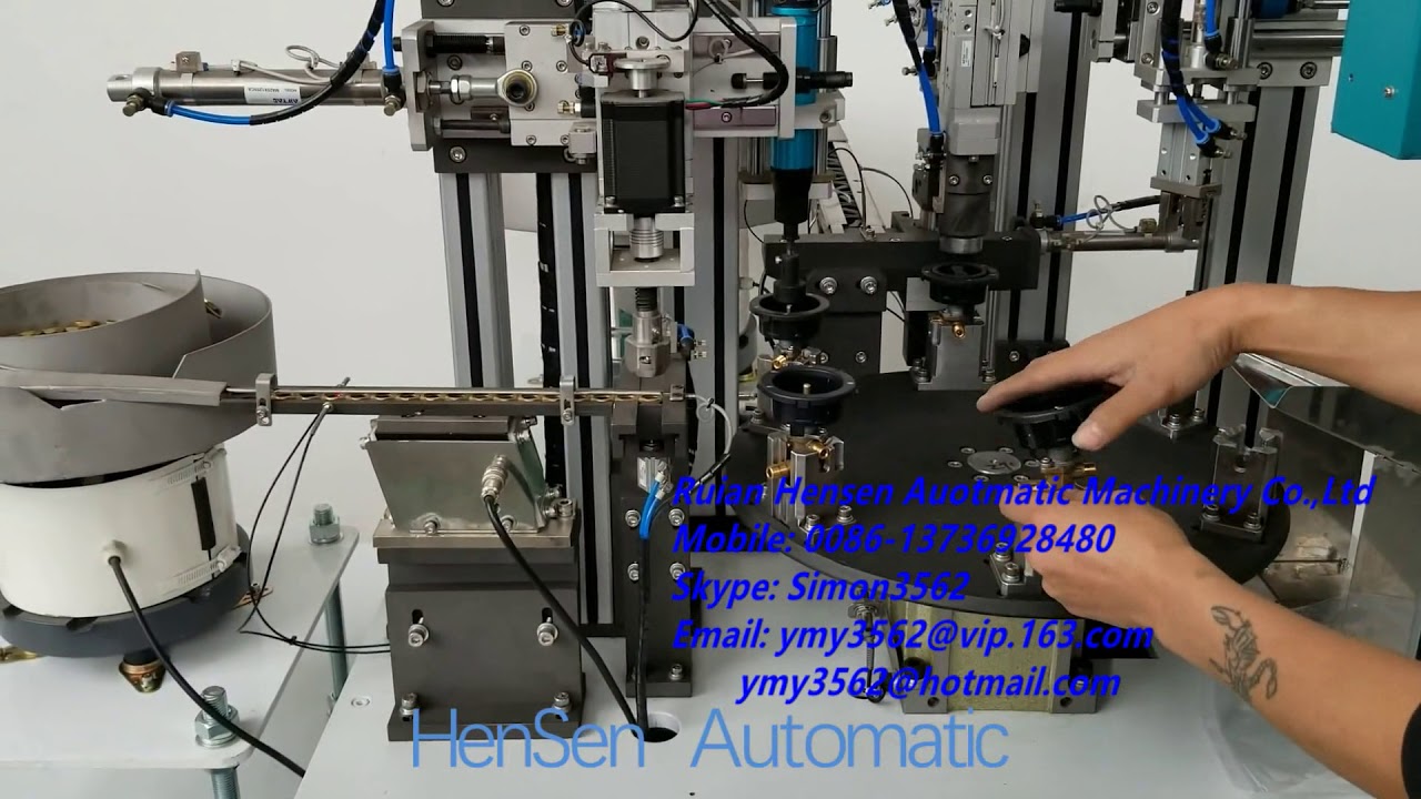 Automatic Nut Assembly Machine Nut Tighten Machine Nut Fitting