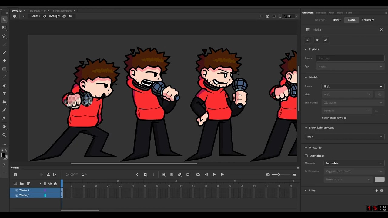 How To Adobe Animate Fnf Idle Animation And Learning Tutorial