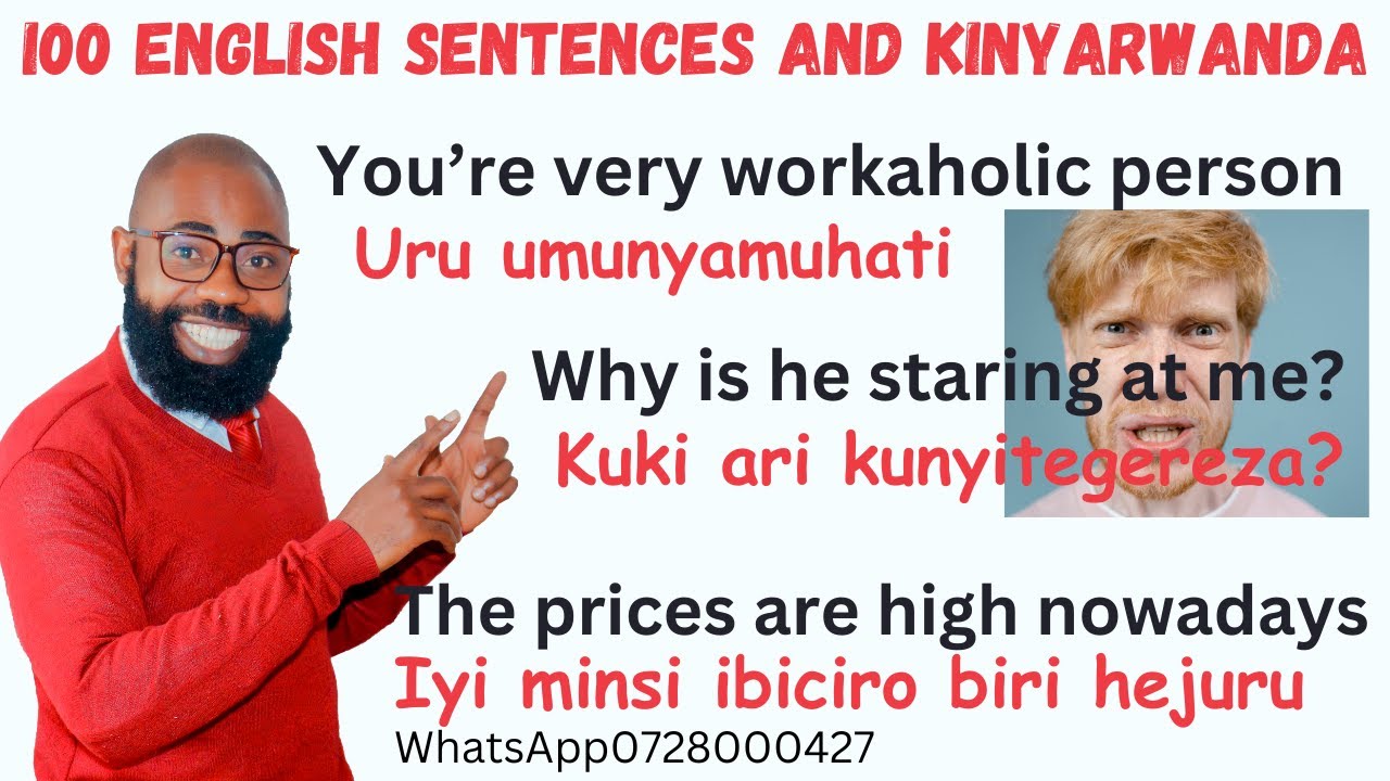 L216 Interuro 100 Z Icyongereza N Ikinyarwanda Ii Iga Kuvuga