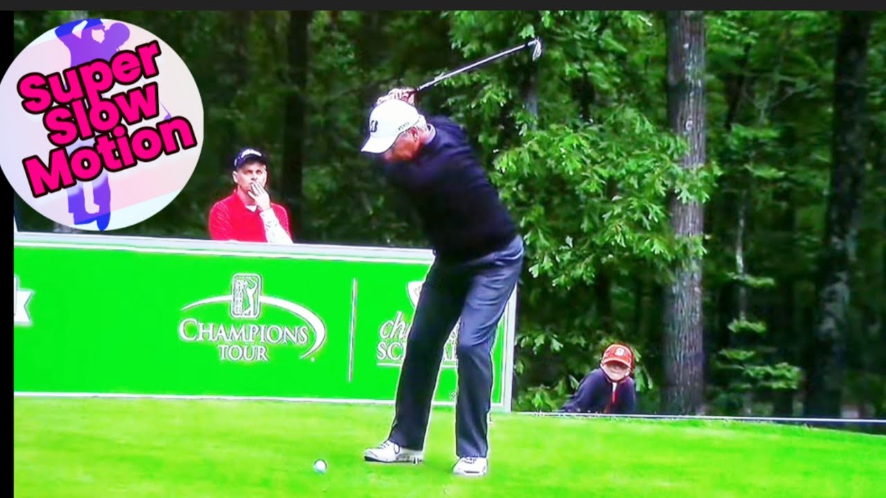 Fred Couples Iron Swing In Super Slow Motion Face On Youtube