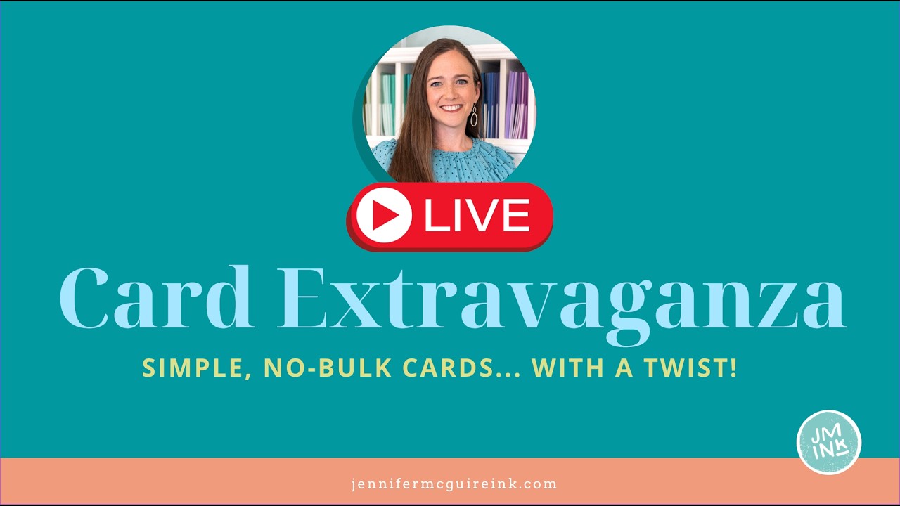 Card Extravaganza Simple No Bulk Cards With A Twist Youtube