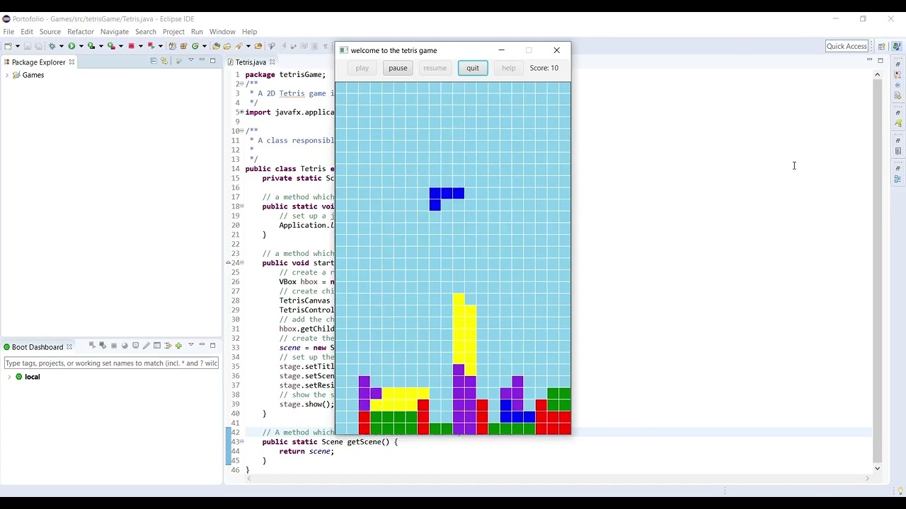 Javafx Tetris Tutorial Javafx