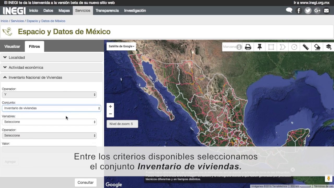 Espacio Y Datos De México Youtube