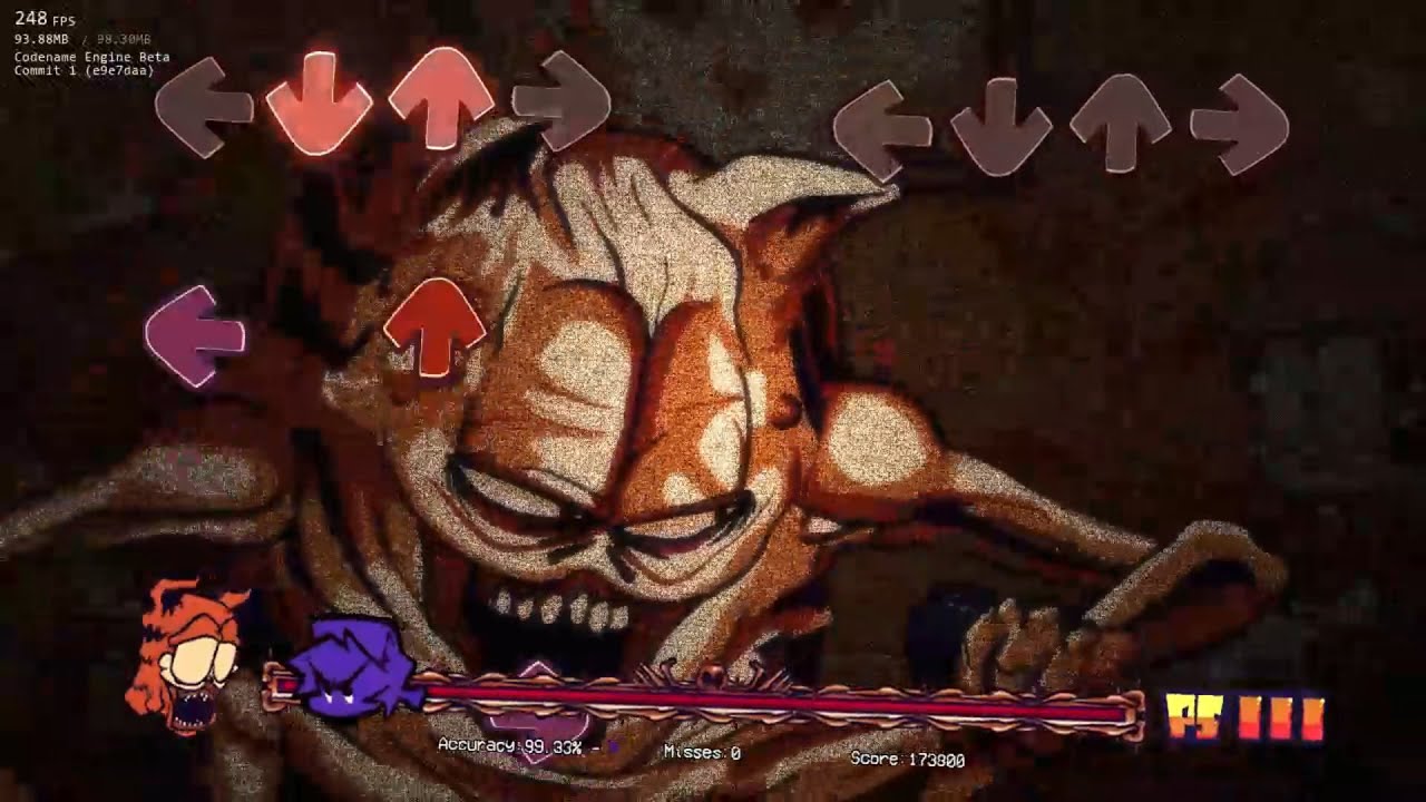 Friday Night Funkin Gorefield V2 Metamorphosis Youtube