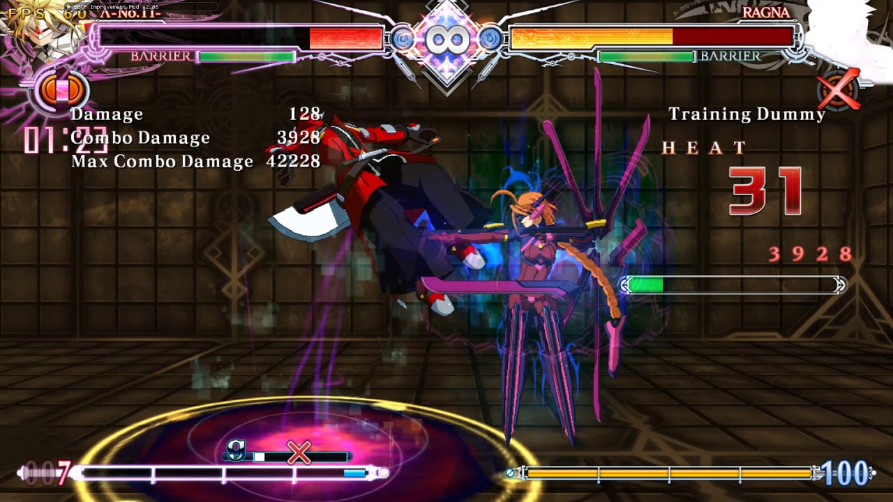 Bbcf 2 0 Lambda Neta Combo 2 Youtube