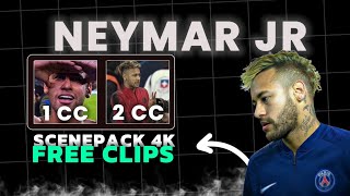 Neymar Jr 4k Scenepack Free Dual Cc Clips For Edits No Watermark Topaz
