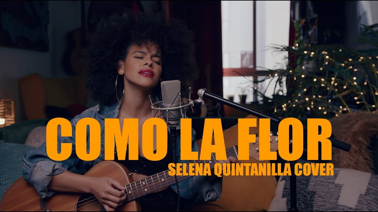 Como La Flor Selena Quintanilla Cover By Jasmine Wesley Youtube