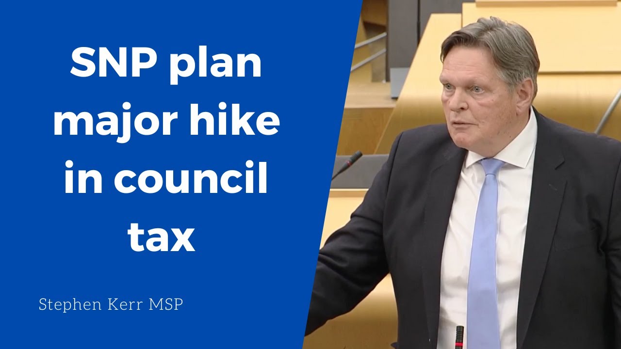 Snp Plan Major Hike In Council Tax Youtube