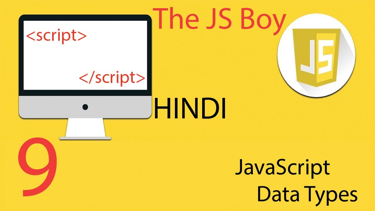 Javascript Data Types Tutorial In Hindi Urdu Javascript Reactjs