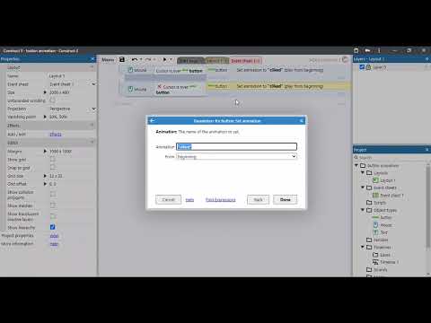 Button Animation Tutorial Construct 3 Youtube