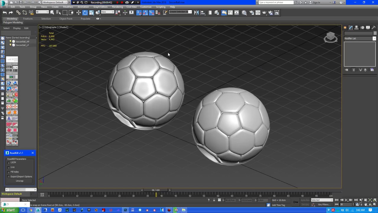 3ds Max Baking A Perfect Normal Map Youtube