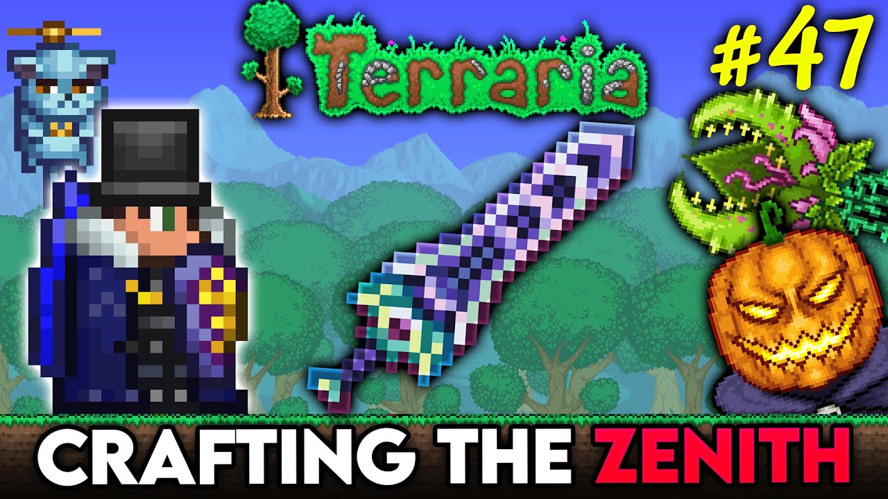 Crafting The Zenith Terraria 47 Youtube