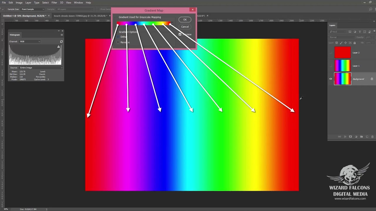 Gradient Map English Youtube