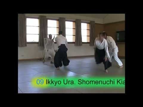 Ikkyo Ura Shomenuchi Kiawase Uke Maeashi Irimi Shomenuchi