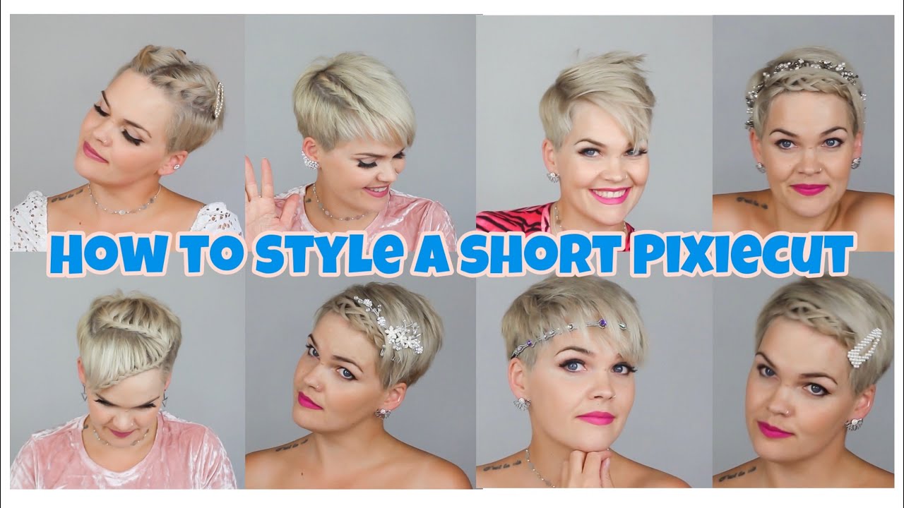 How To Style Short Pixie Haircuts
