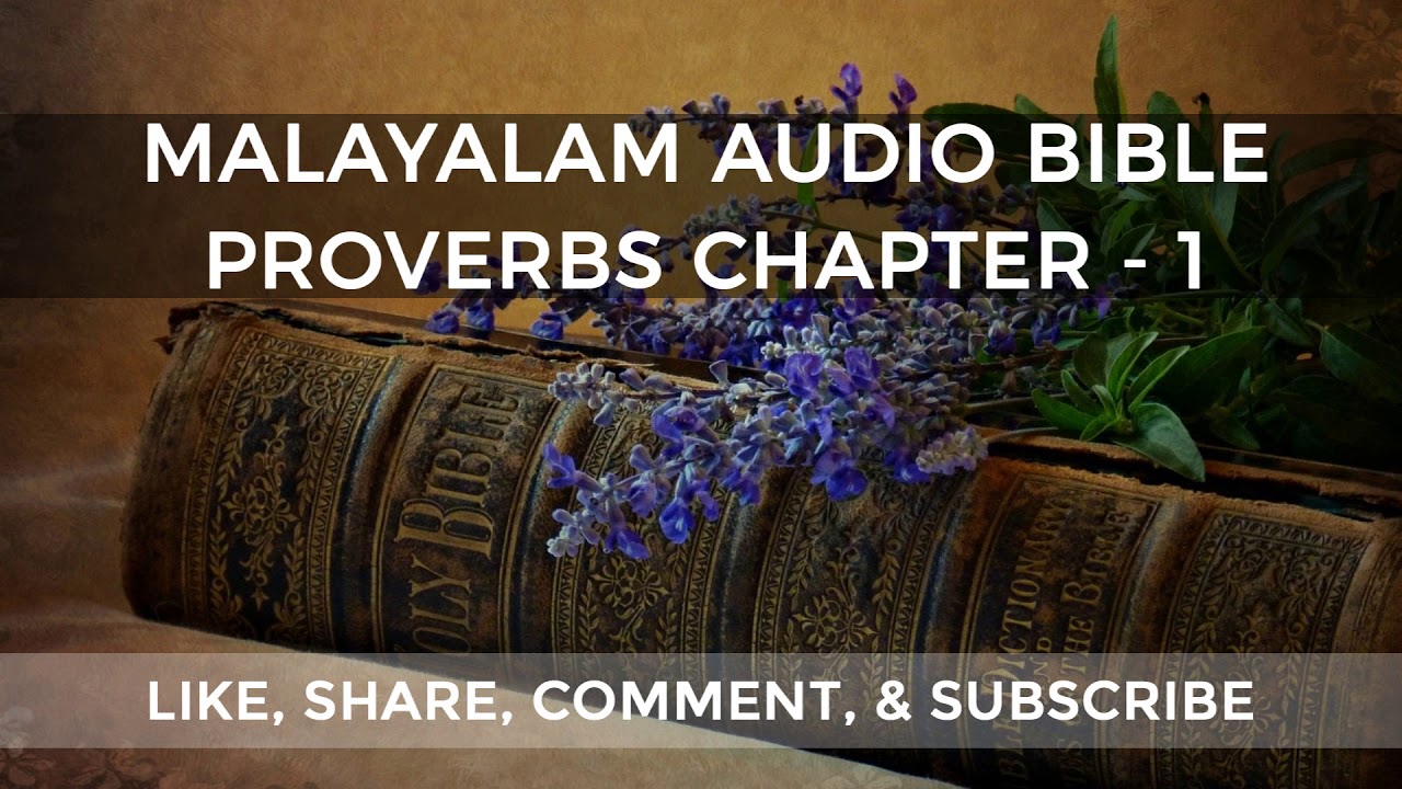 Proverbs Chapter 1 Youtube