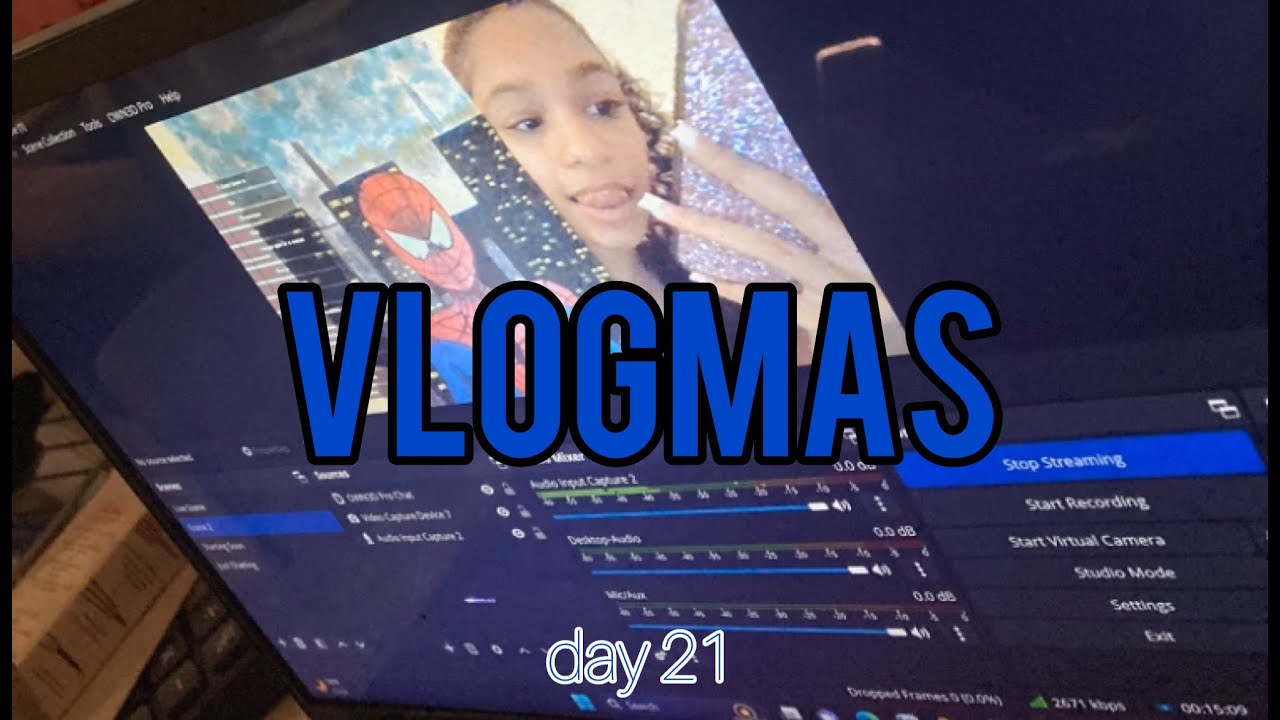 Vlogmas Day 21 Youtube