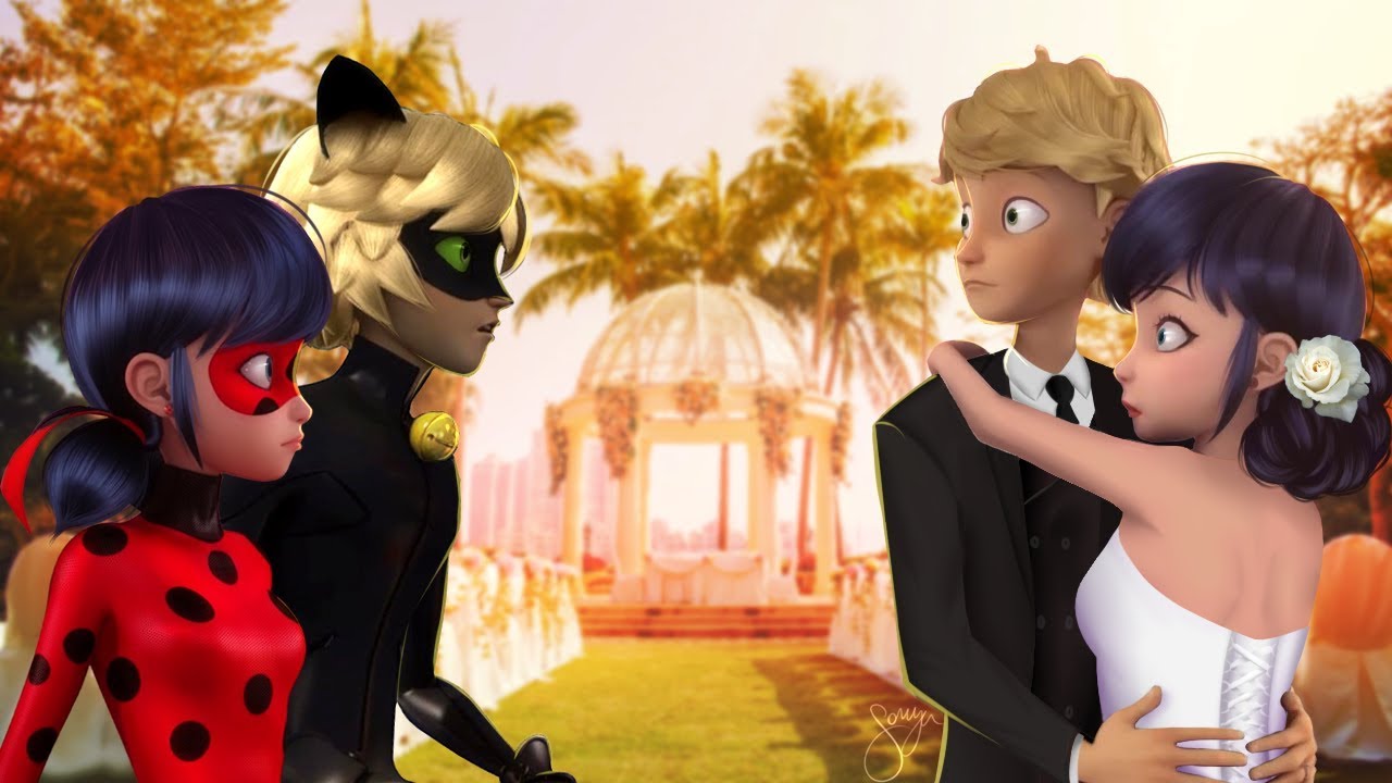 Ladybug Chat Noir Get Into The Future For Their Wedding Miraculous