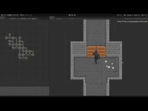 Dungeon Procedural Level Generator Unity3d Youtube