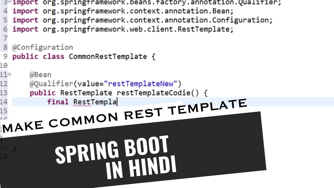 Resttemplate Spring Boot рџ ї Resttemplate рџ ґ Youtube