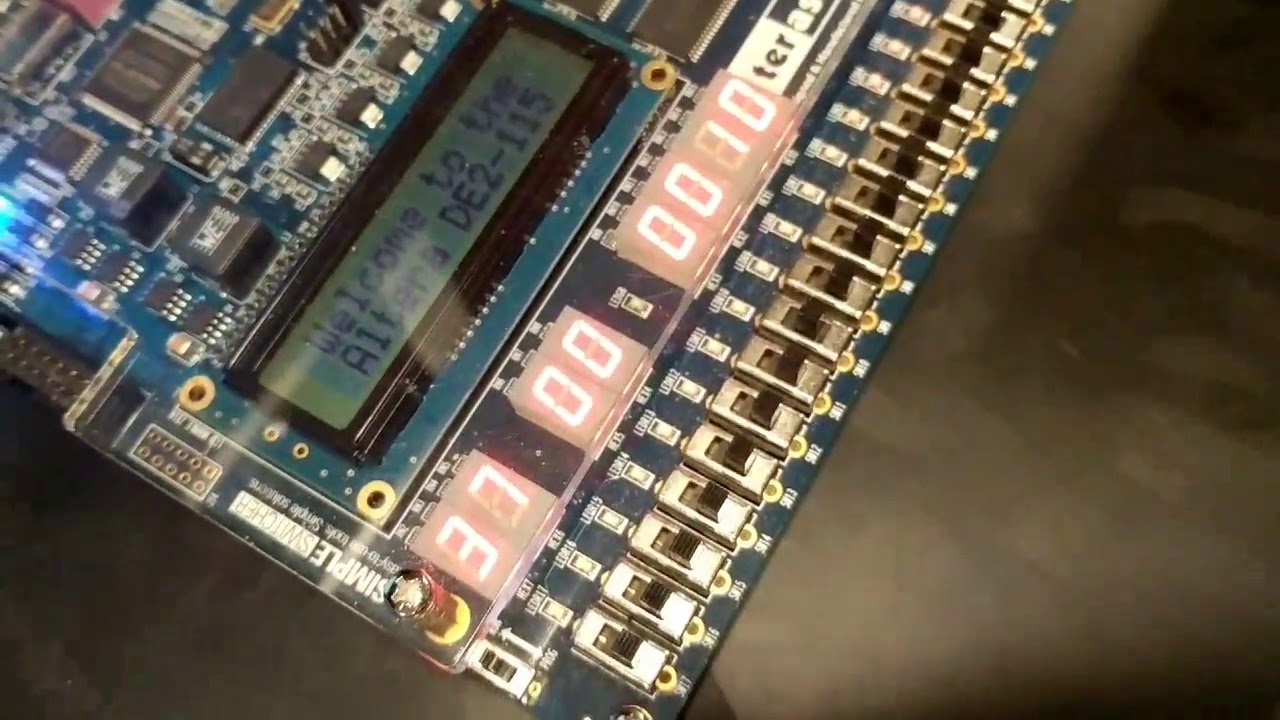 Uiuc Ece 385 Fpga Final Project Youtube