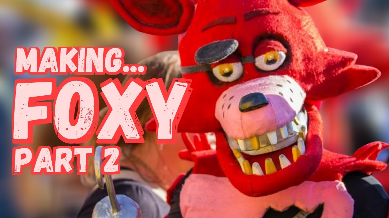Fnaf Foxy Costume Tutorial