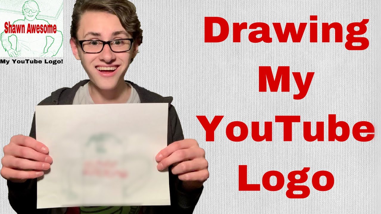 Drawing My Youtube Logo Youtube