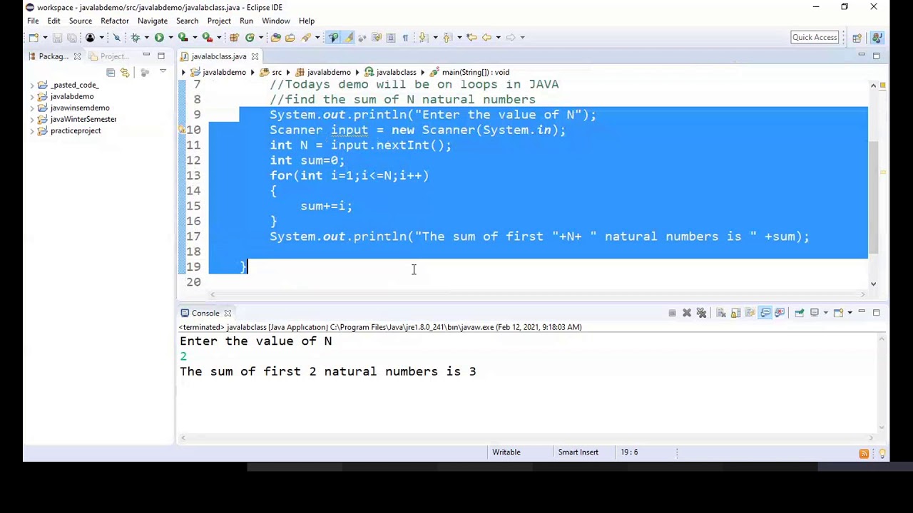 Java Programming For While And Do While Loops Introduction And