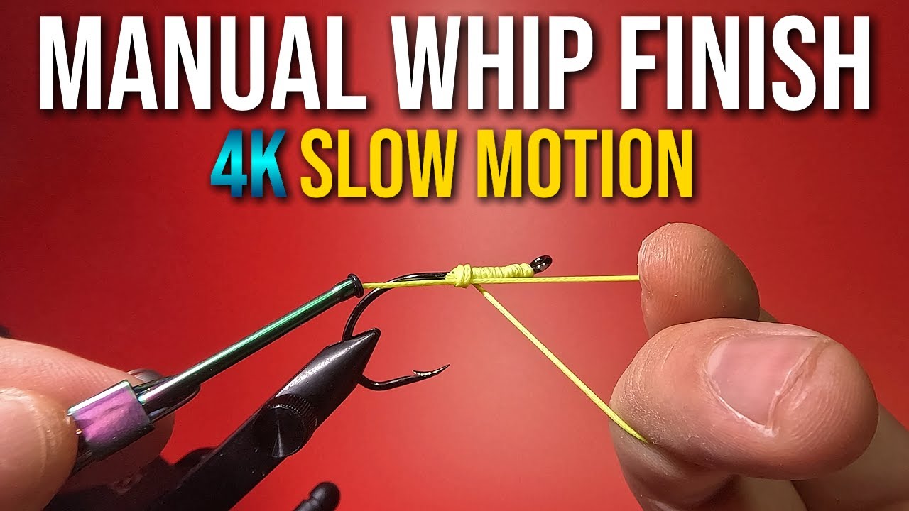 How To Whip Finish By Hand Youtube