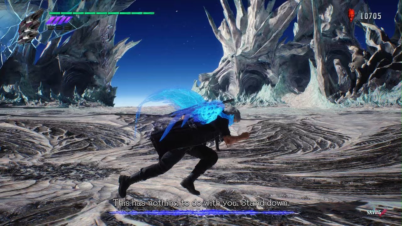 Nero Devil Trigger Scene Devil May Cry 5 Youtube