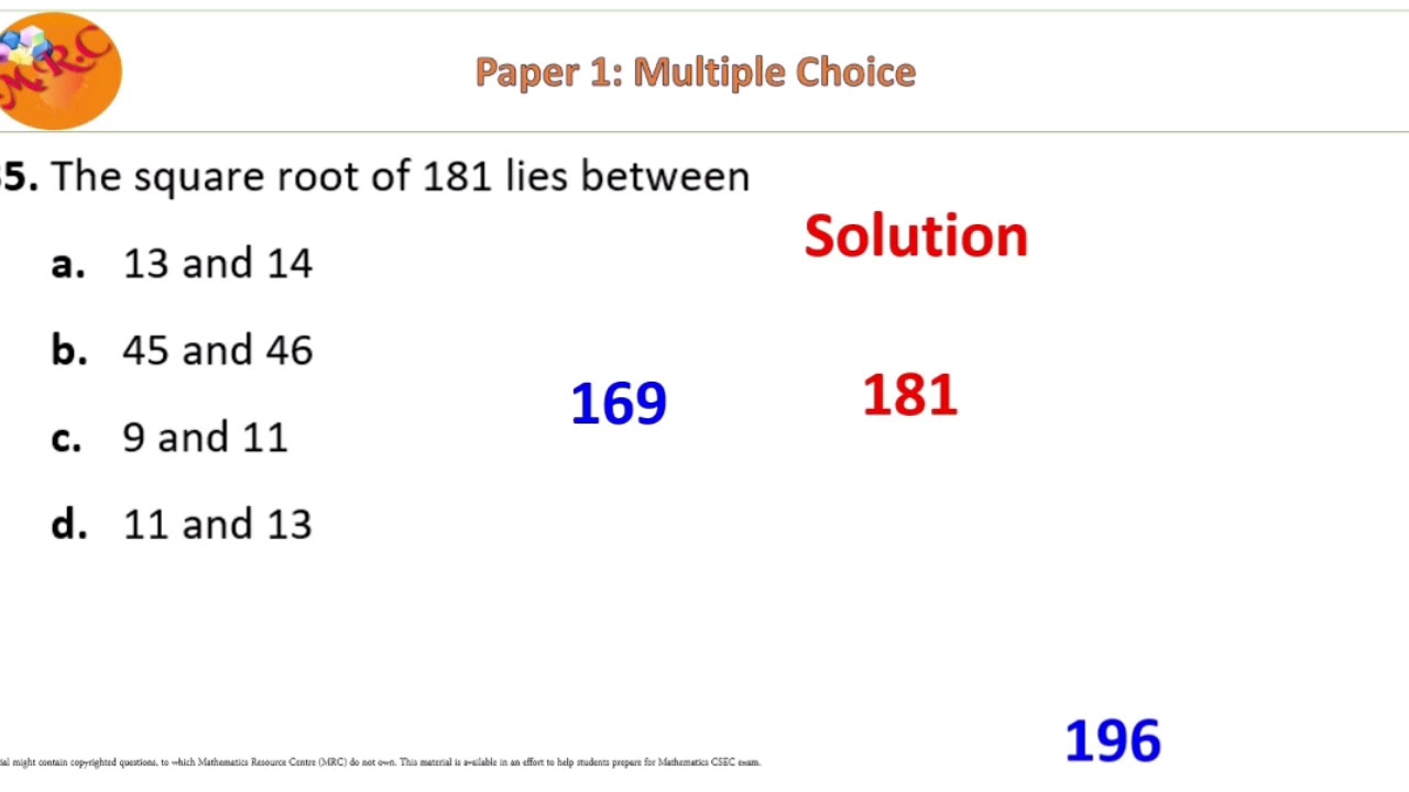 Estimating Square Roots Worksheet E Streetlight