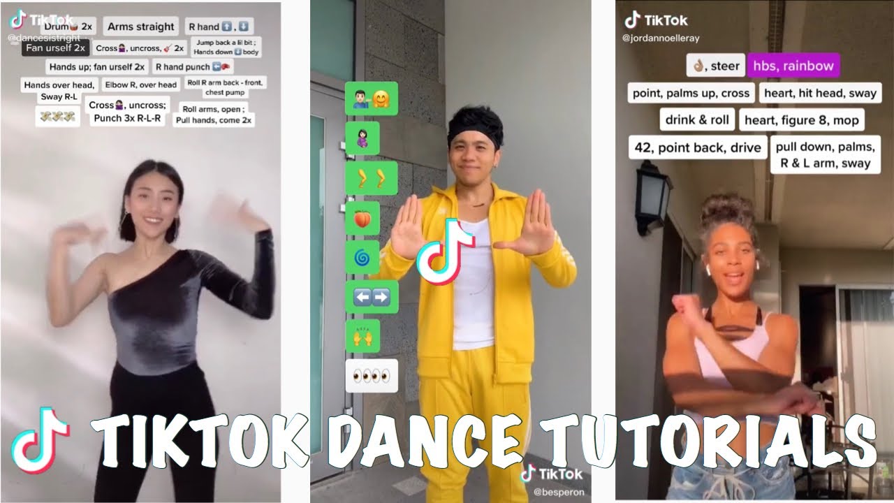 Tiktok Dance Tutorials Youtube