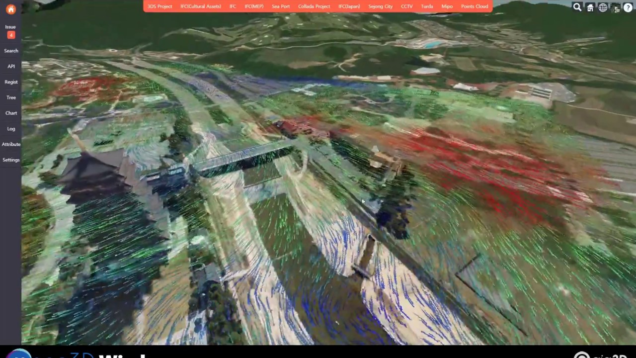 Wind Data On Mago3d Youtube