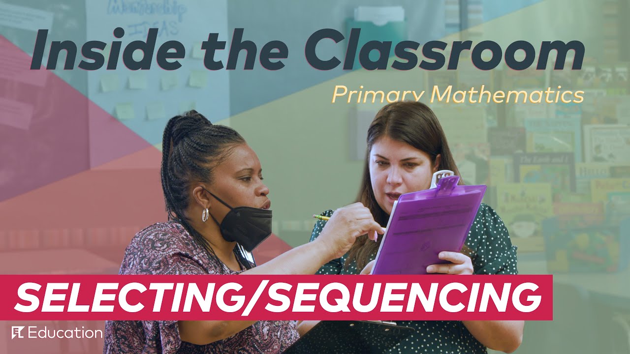 Math Problem Solving In Primary Selecting Sequencing Youtube