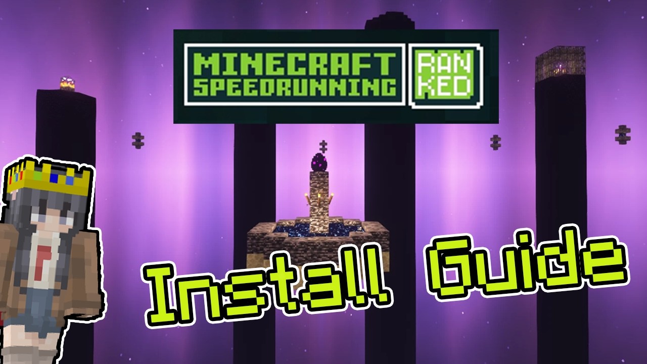 Minecraft Speedrun Ranked Setup Guide 2026 Guide In Description Youtube