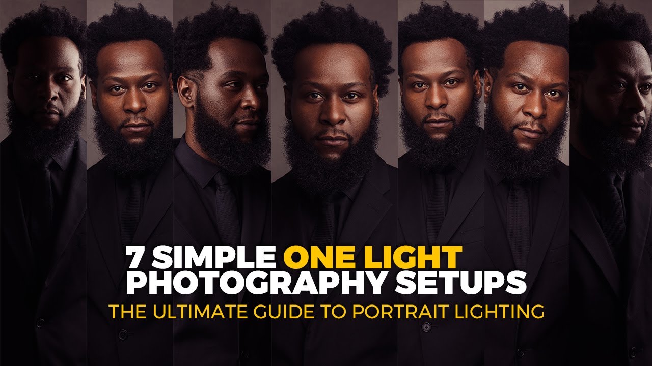 Single Light Portrait Setup