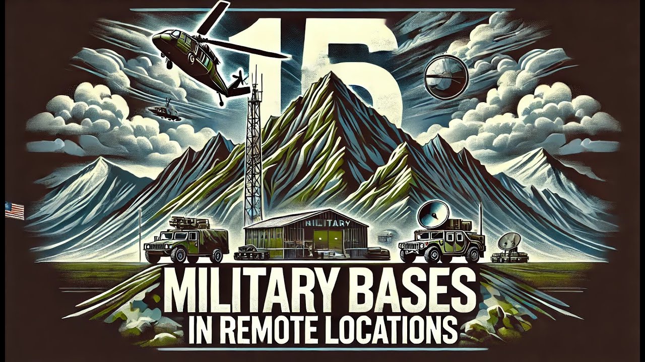 15 Military Bases In Remote Locations Youtube