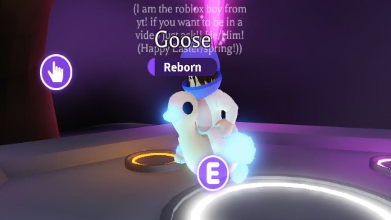 I Made The First Ever Neon Goose In Adopt Me Roblox I Did It Yay