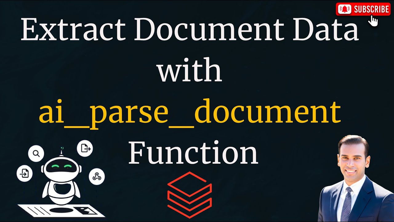 Extract Document Data With Ai Parse Document Function Youtube
