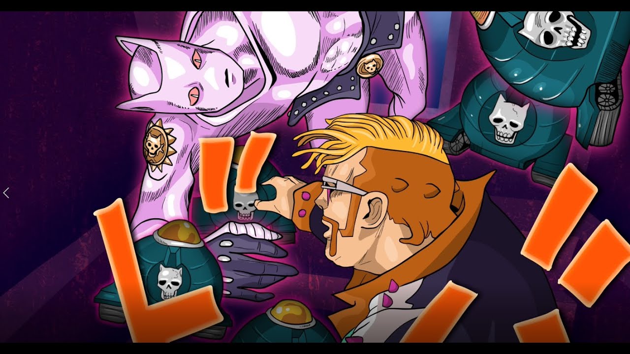 Jojo Part 8 Killer Queen Vs Vitamin C Animated Youtube
