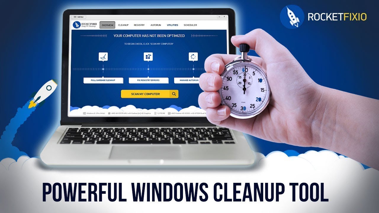 рџ Powerful Windows Cleanup Tool Optimize Your Pc With Rocketfixio